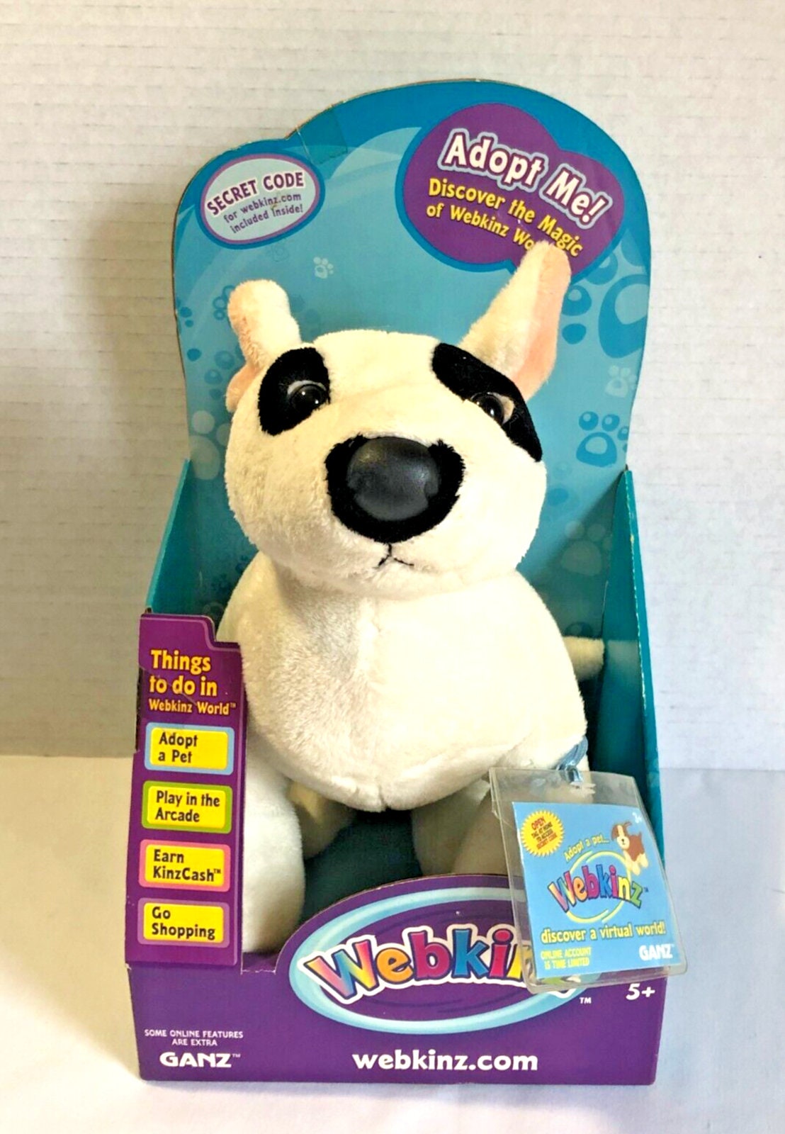 Webkinz Signature Bull Terrier