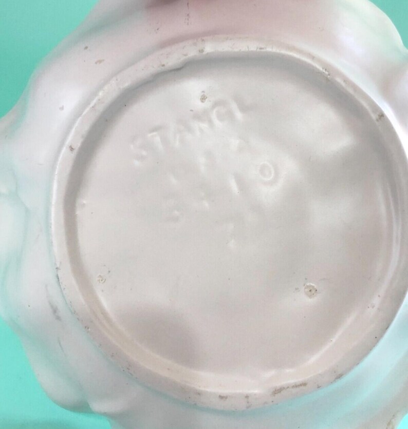 Vintage Stangl Pottery 8" Granada Flower Bowl Dish Matte White #3410-7 ...