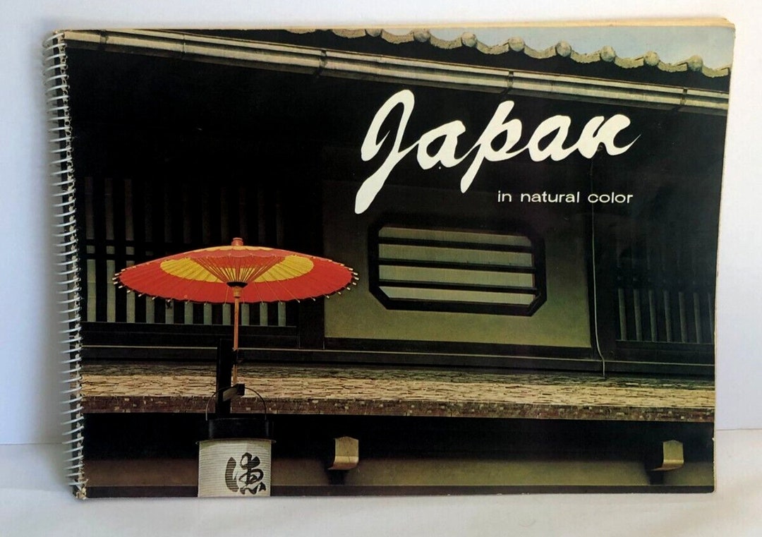 Vintage Japan in Natural Color Shindo Company Travel Book Souvenir ...