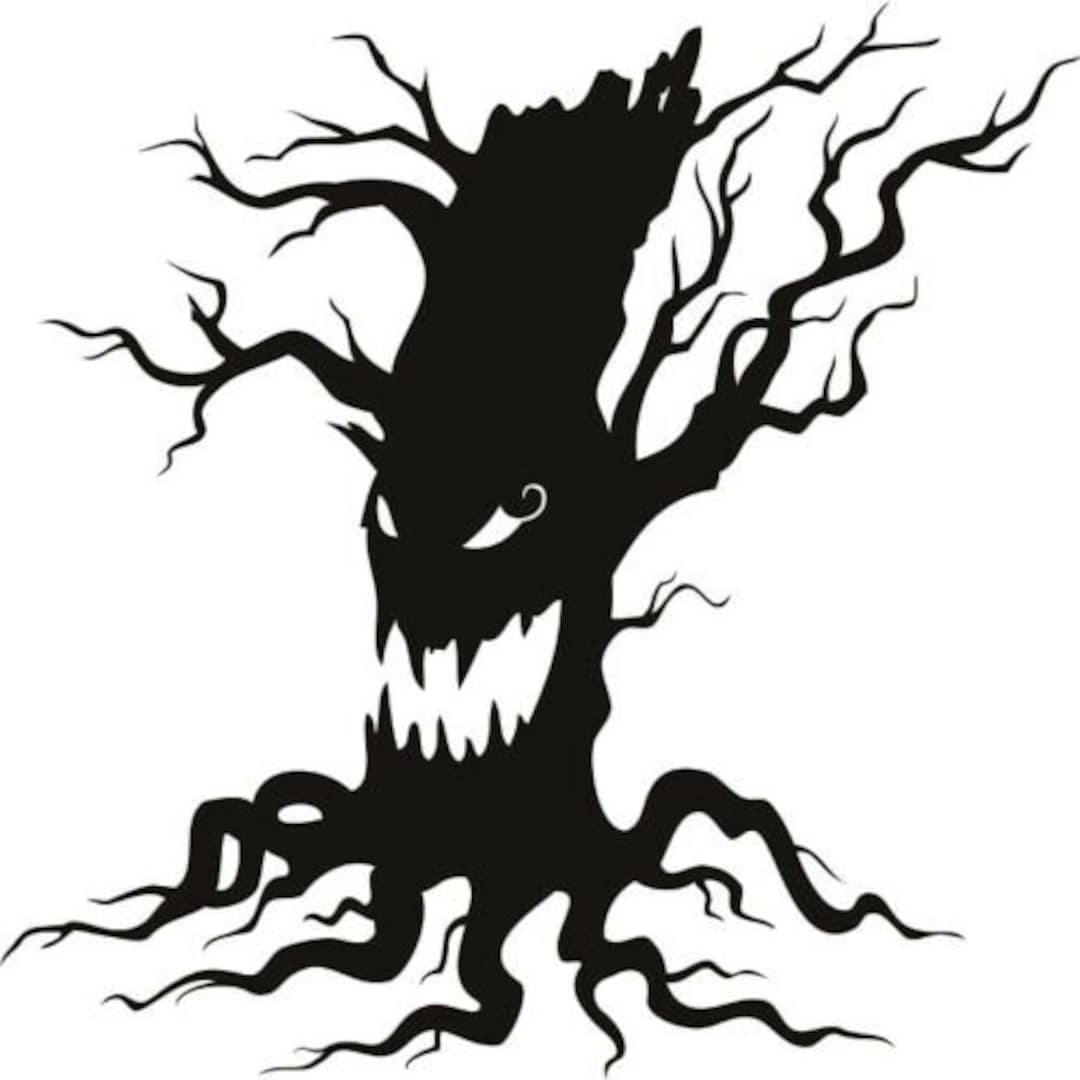 Spooky Tree Svg, HALLOWEEN SVG , HALLOWEEN Clipart, Halloween Svg Files ...