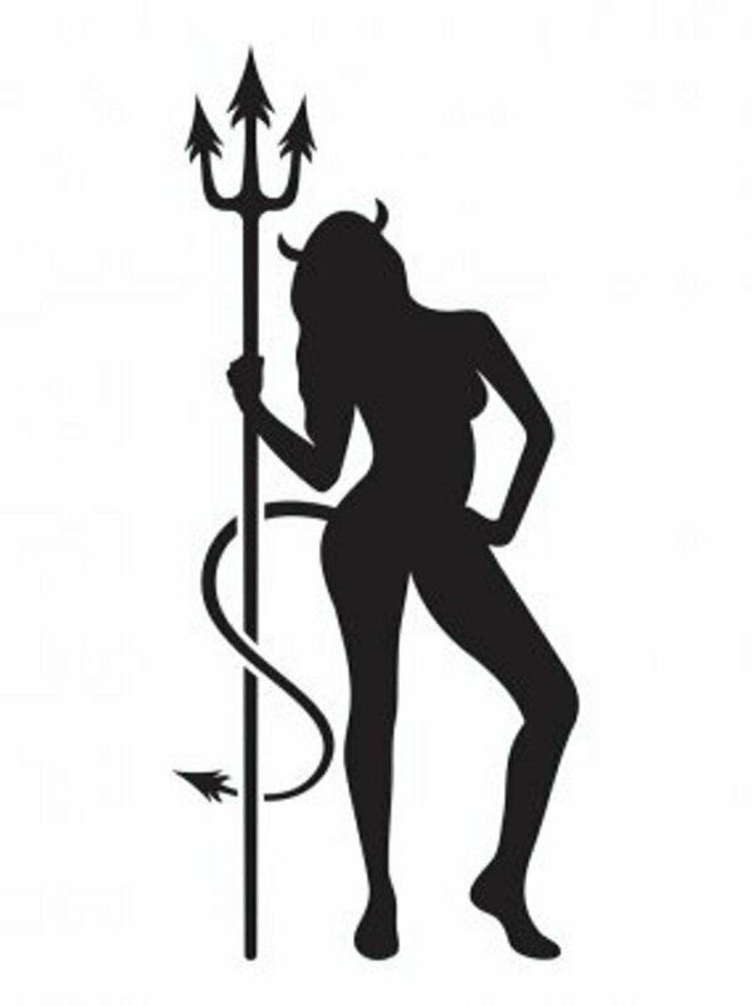 Devil Girl Svg Sexy Lady Svg Clipart Etsy 6121