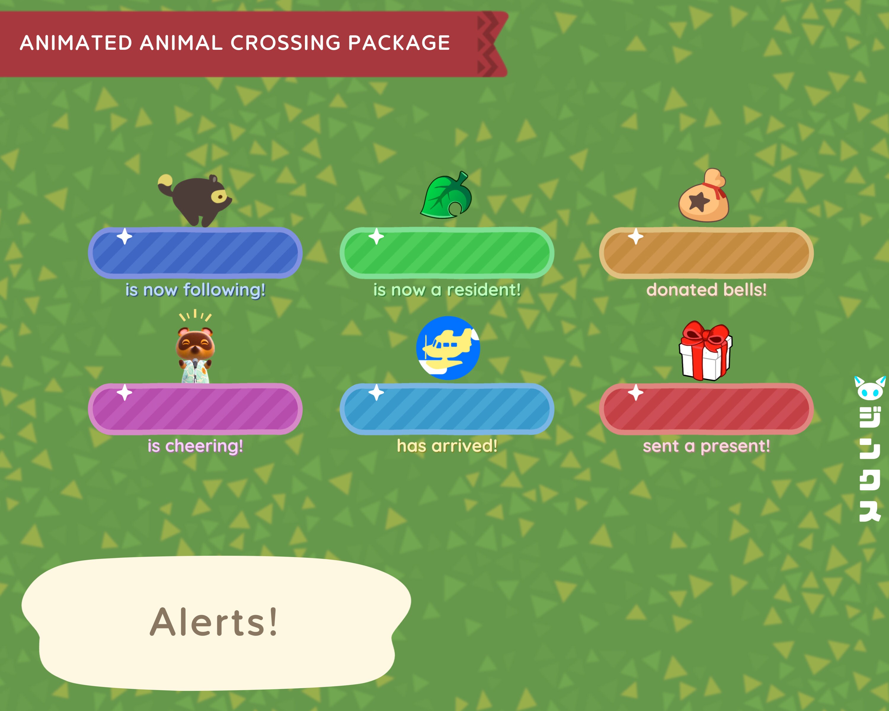 Animated Animal Crossing Stream Package - Etsy