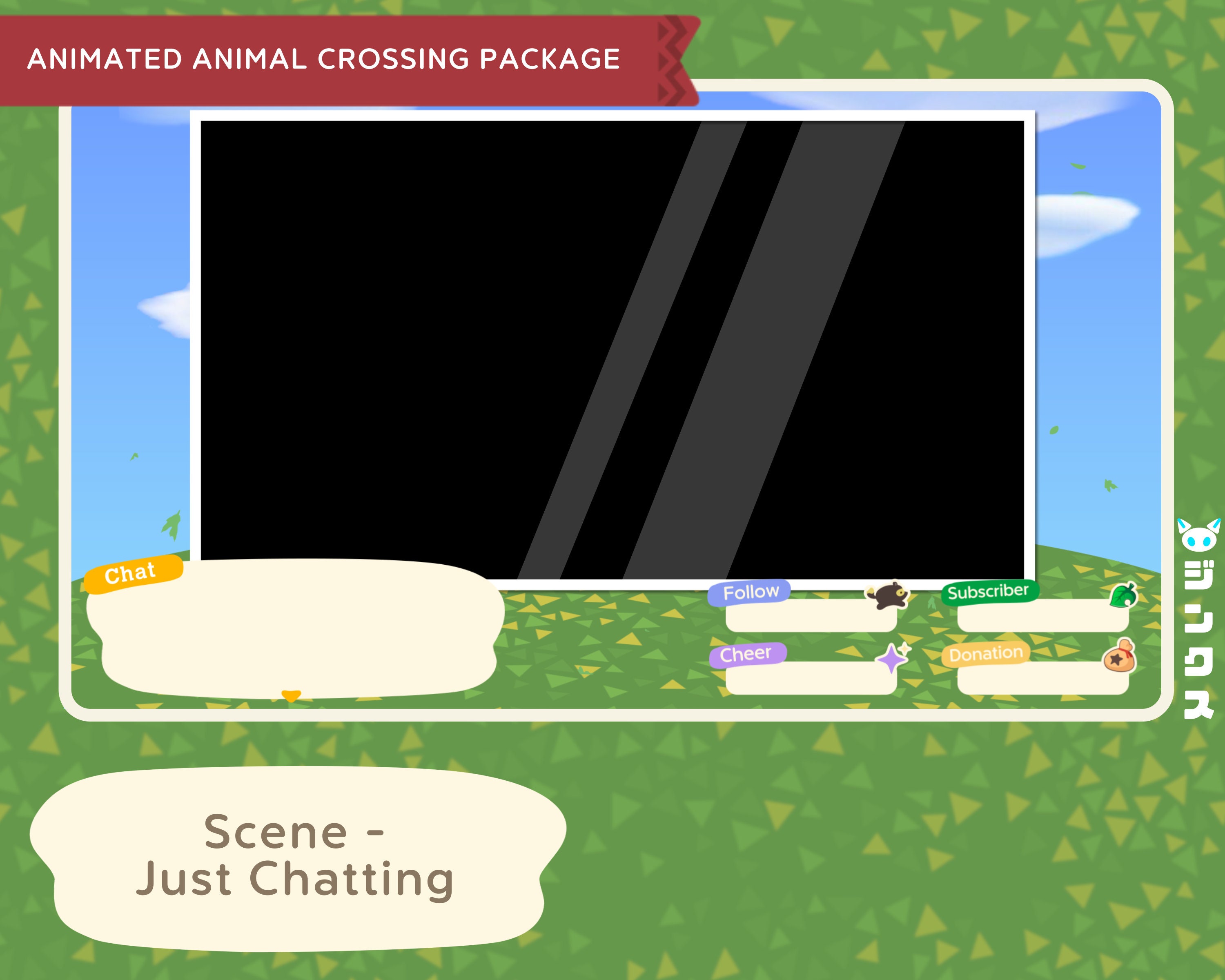 Animated Animal Crossing Stream Package - Etsy