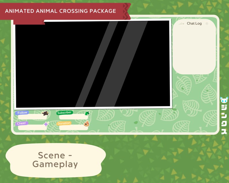 Animated Animal Crossing Stream Package - Etsy
