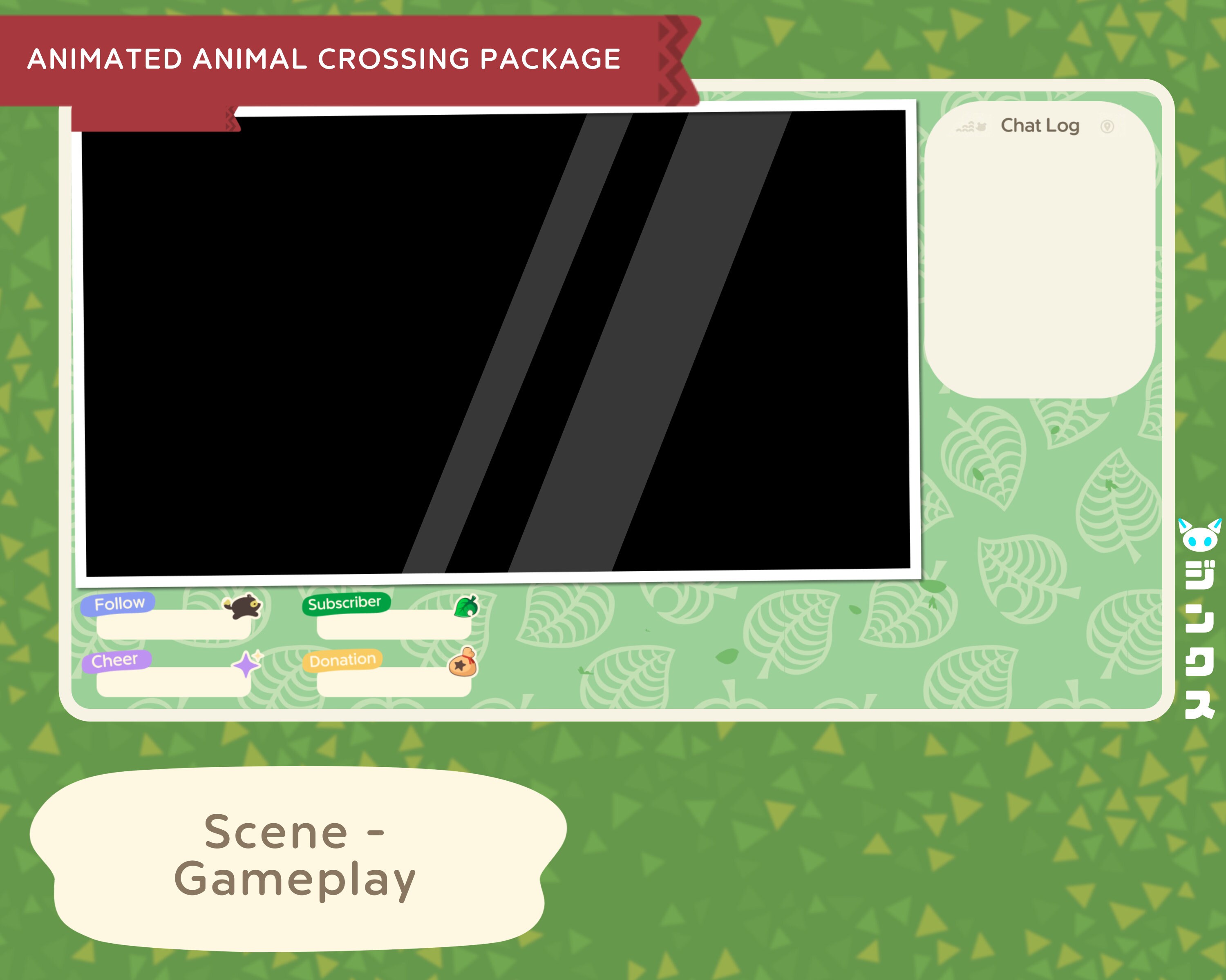 Animated Animal Crossing Stream Package - Etsy