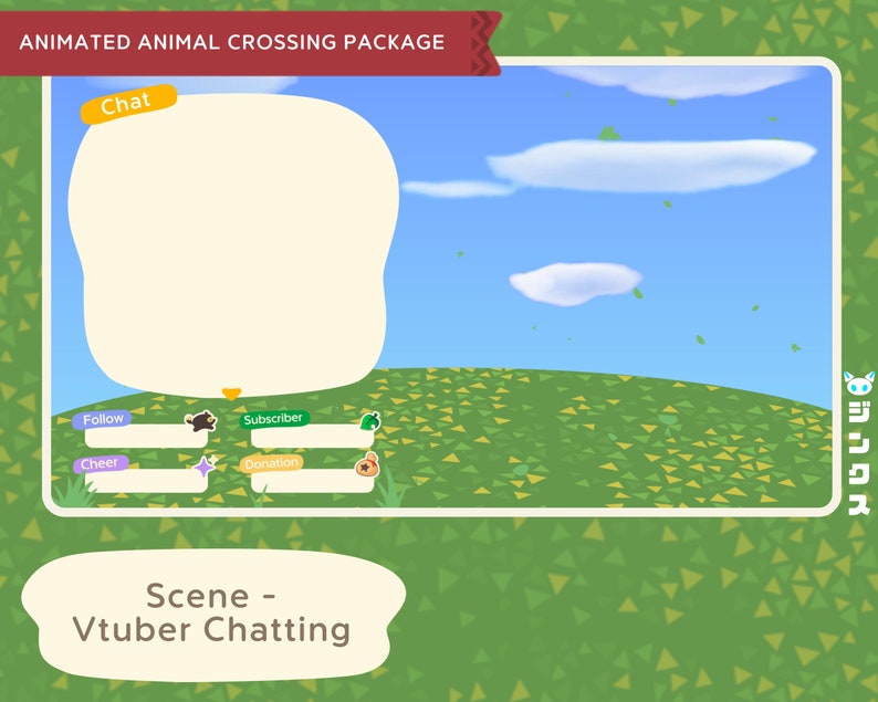 Animated Animal Crossing Stream Package - Etsy