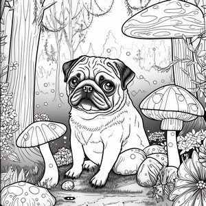 Printable Digital Coloring Book for Kids and Adults - Animal Greyscale ...