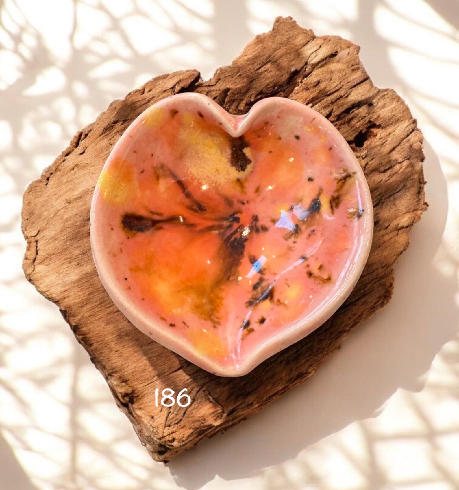 Handmade Ceramic Heart Dish: Pottery Condiment Bowl, Ring Dish - Etsy