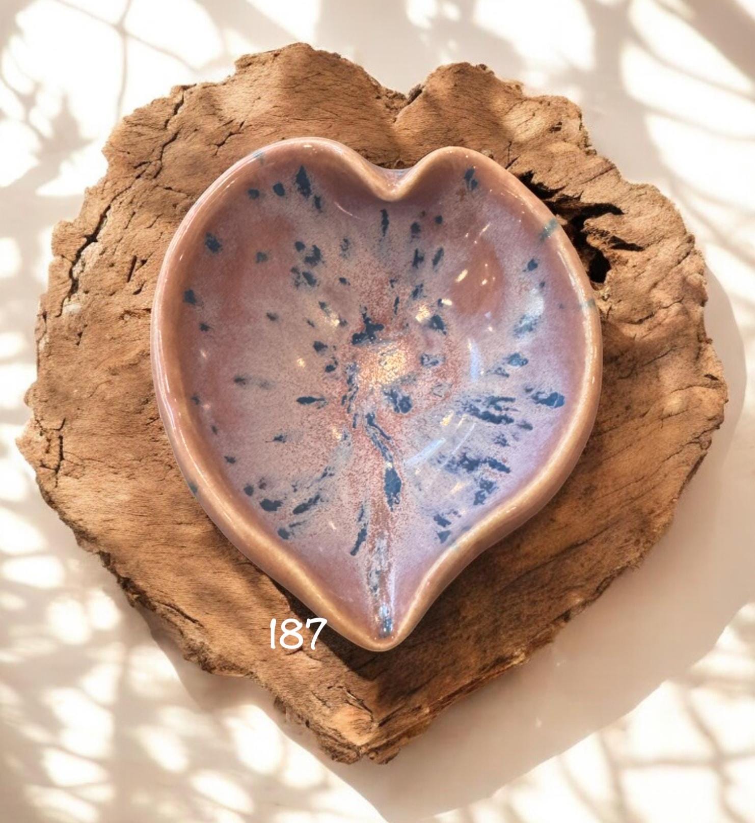Handmade Ceramic Heart Dish: Pottery Condiment Bowl, Ring Dish - Etsy
