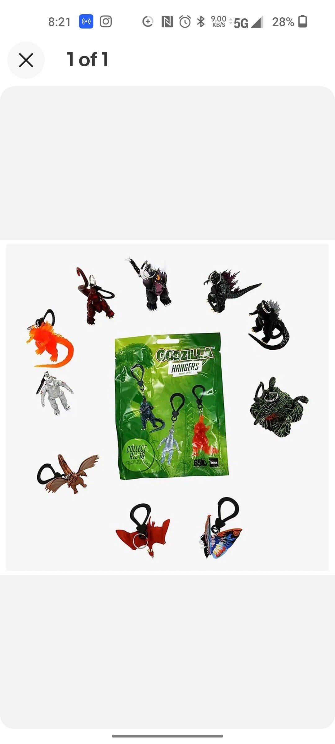 Godzilla Blind Bag Mini Figures - Etsy