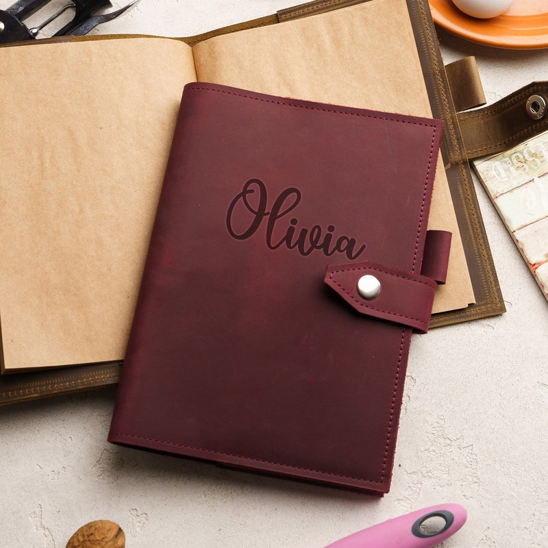 Leather Planner - Etsy