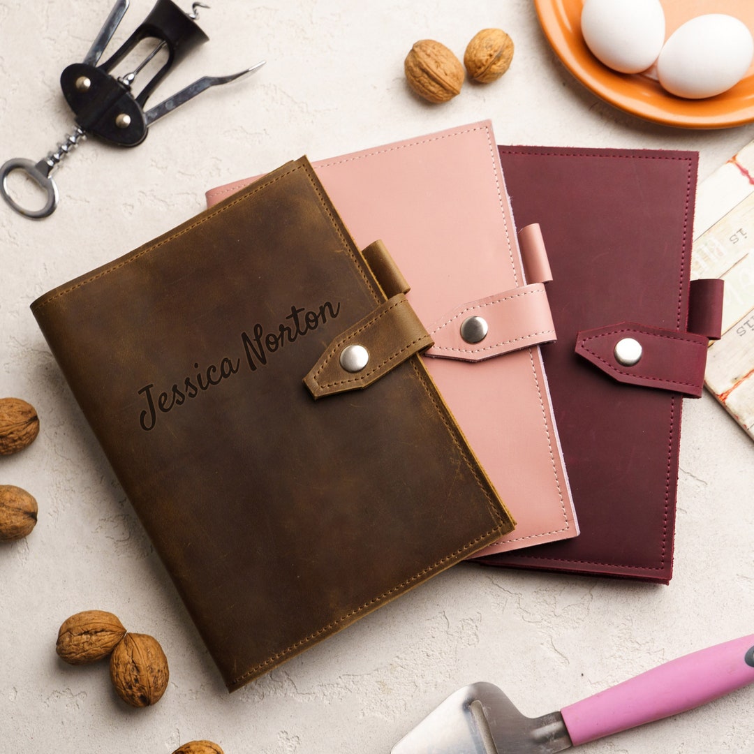 Custom Planner Cover, Engraved Planner Cover, Leather Planner Cover A5 ...