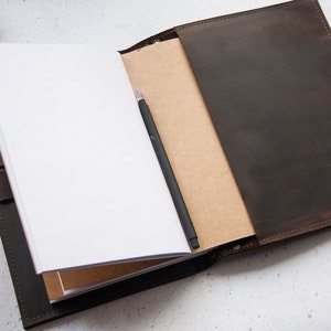 Travelers Notebook Cover A5,leather Notebook Cover Refillable,leather ...