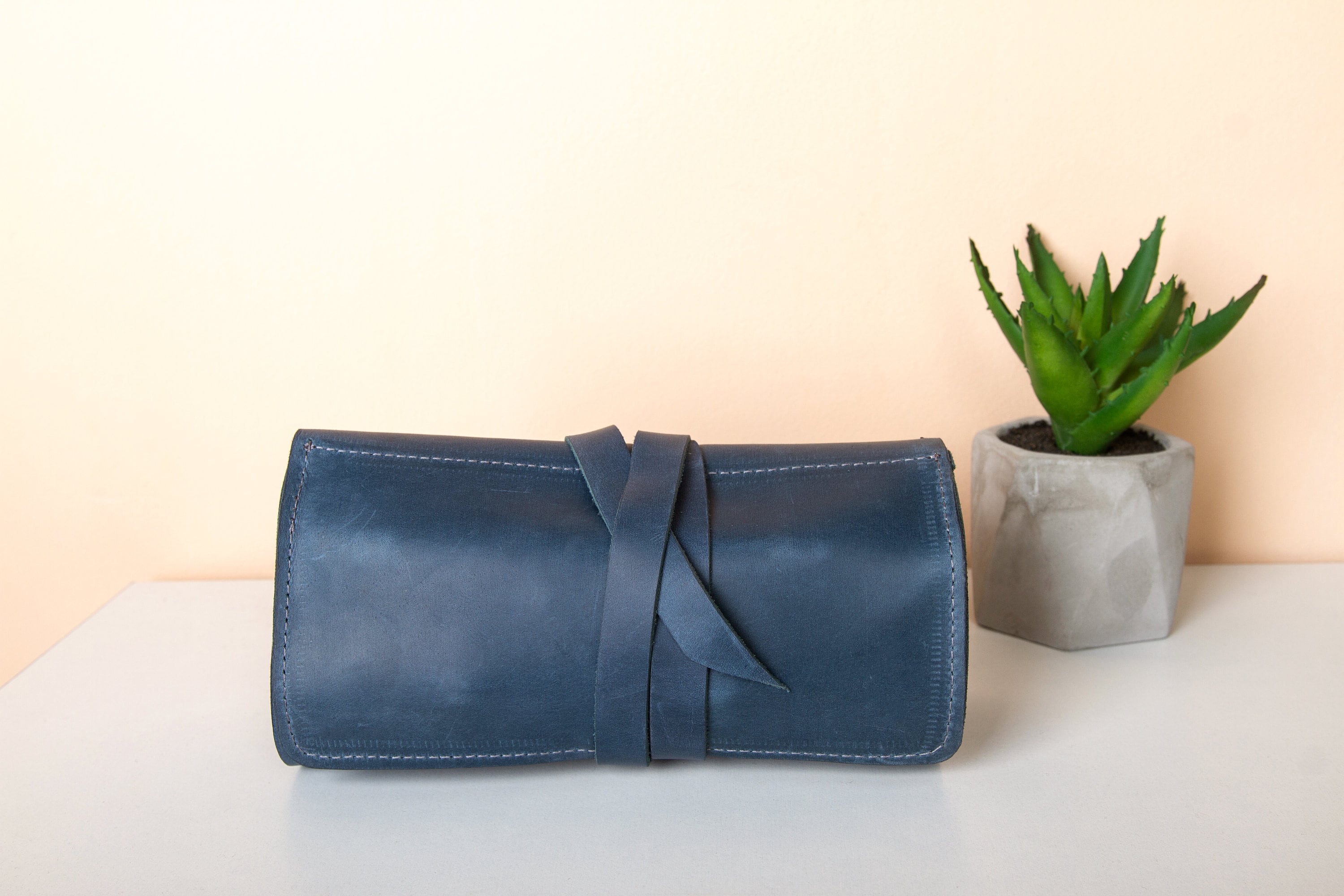 Leather Roll Artist,leather Tool Roll Case,paint Brush Holder ...