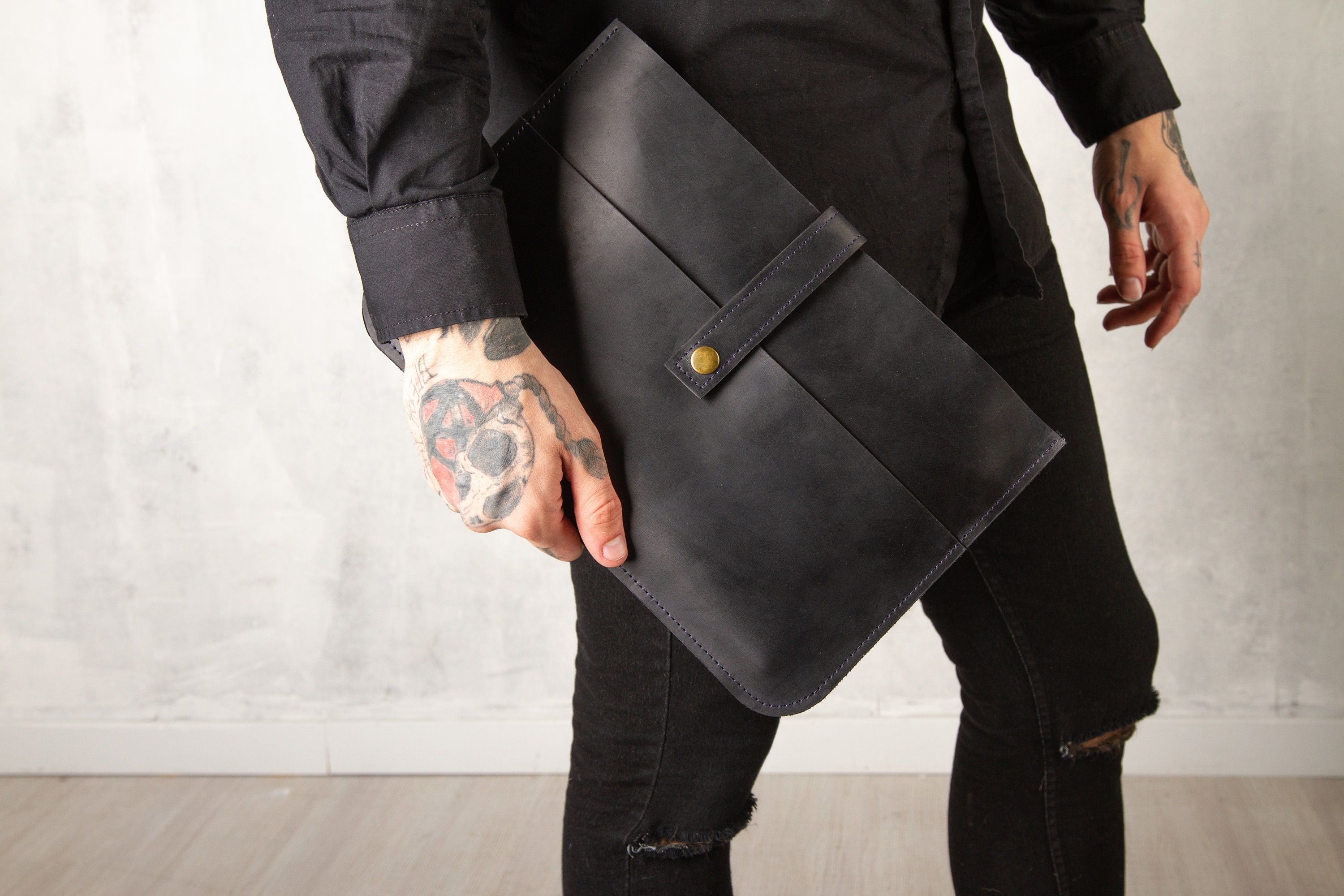 Leather Laptop Case Men,personalized Laptop Sleeve,macbook Pro 14 Inch ...