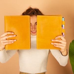 Rhodia Notebook Cover,leather Journal for Women,leather Notebook Cover ...