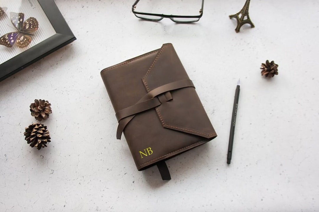 Book Protector Sleeve,custom Book Sleeve,leather Book Cover A5,handmade ...