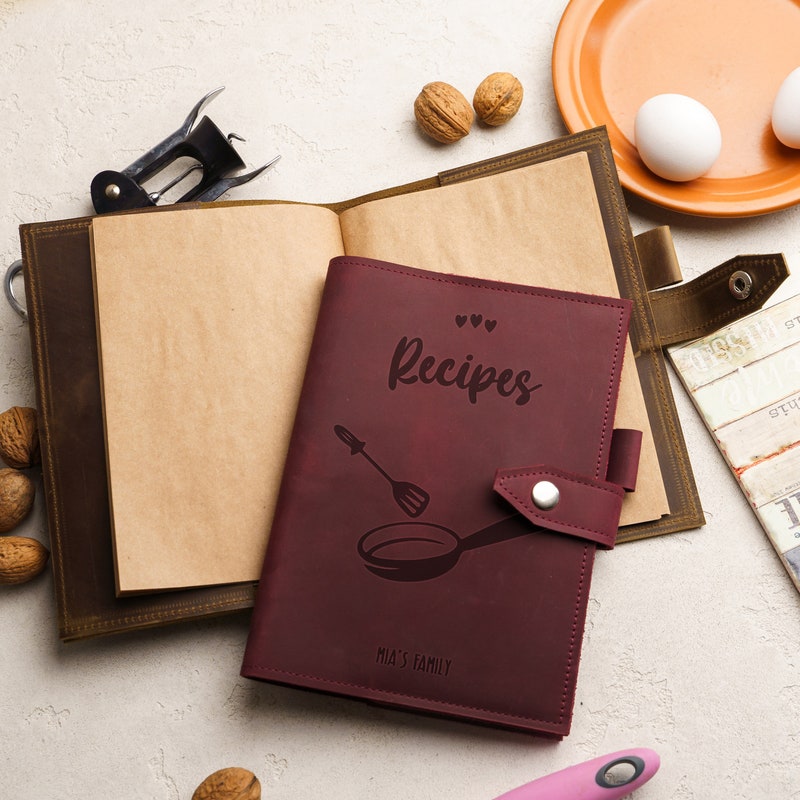 Handmade Recipe Book - Etsy