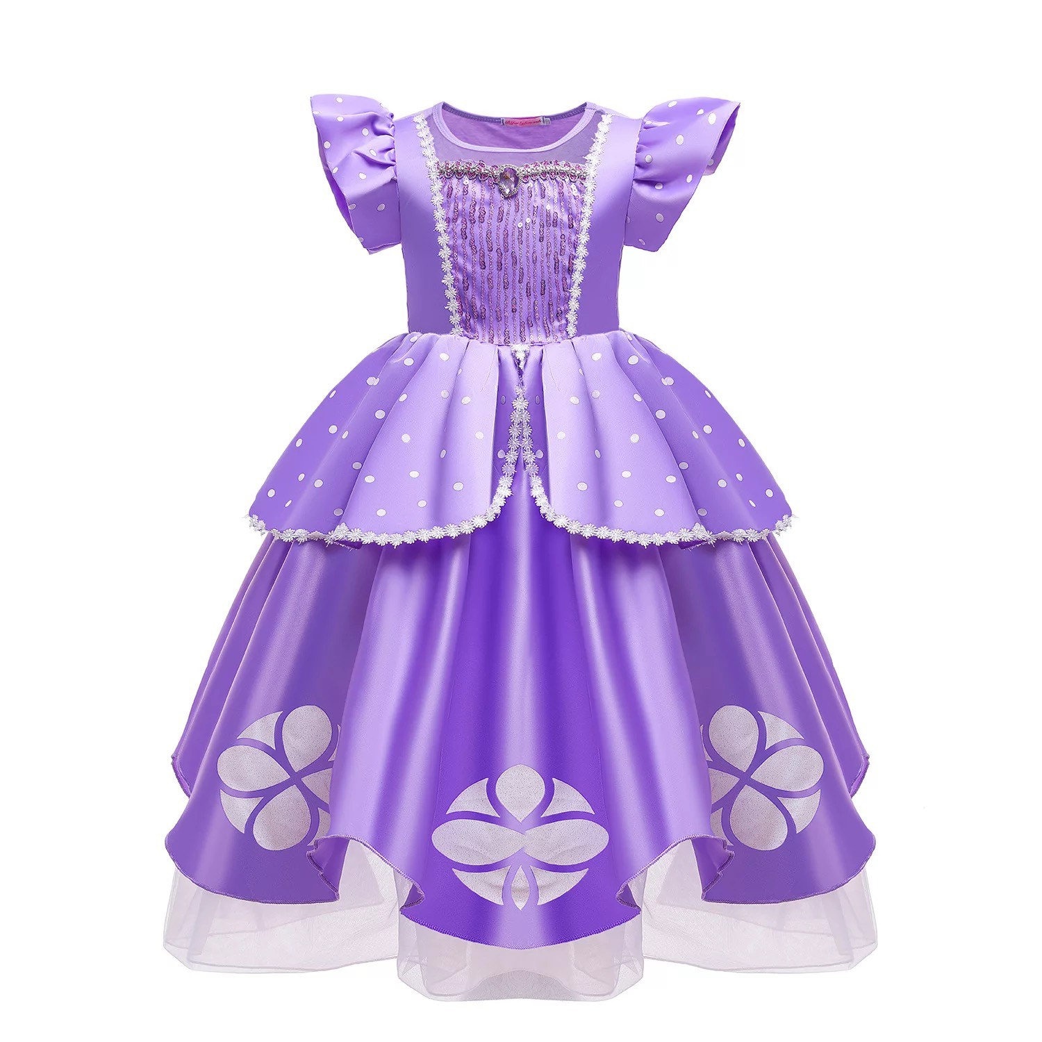 Purple Sofia the First Princess Dress Costume Set Birthday - Etsy