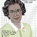 Women in STEM Art Print, Katherine Johnson Portrait, Hidden Figures ...
