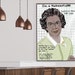 Women in STEM Art Print, Katherine Johnson Portrait, Hidden Figures ...