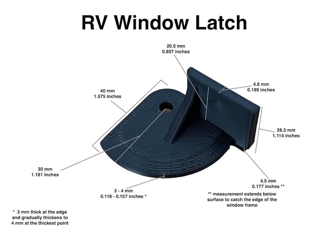 Replacement RV Window Latch - Etsy
