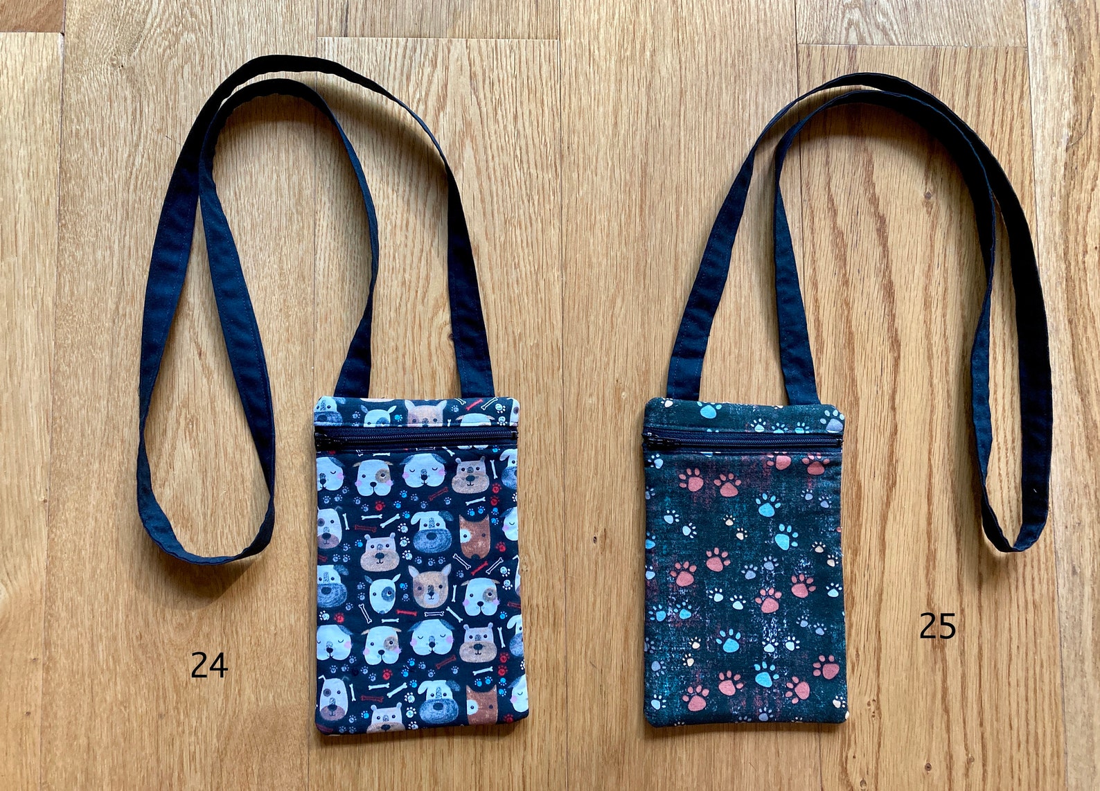 Cell Phone Crossbody Zipper Case Fabric Iphone Pouch Hands | Etsy