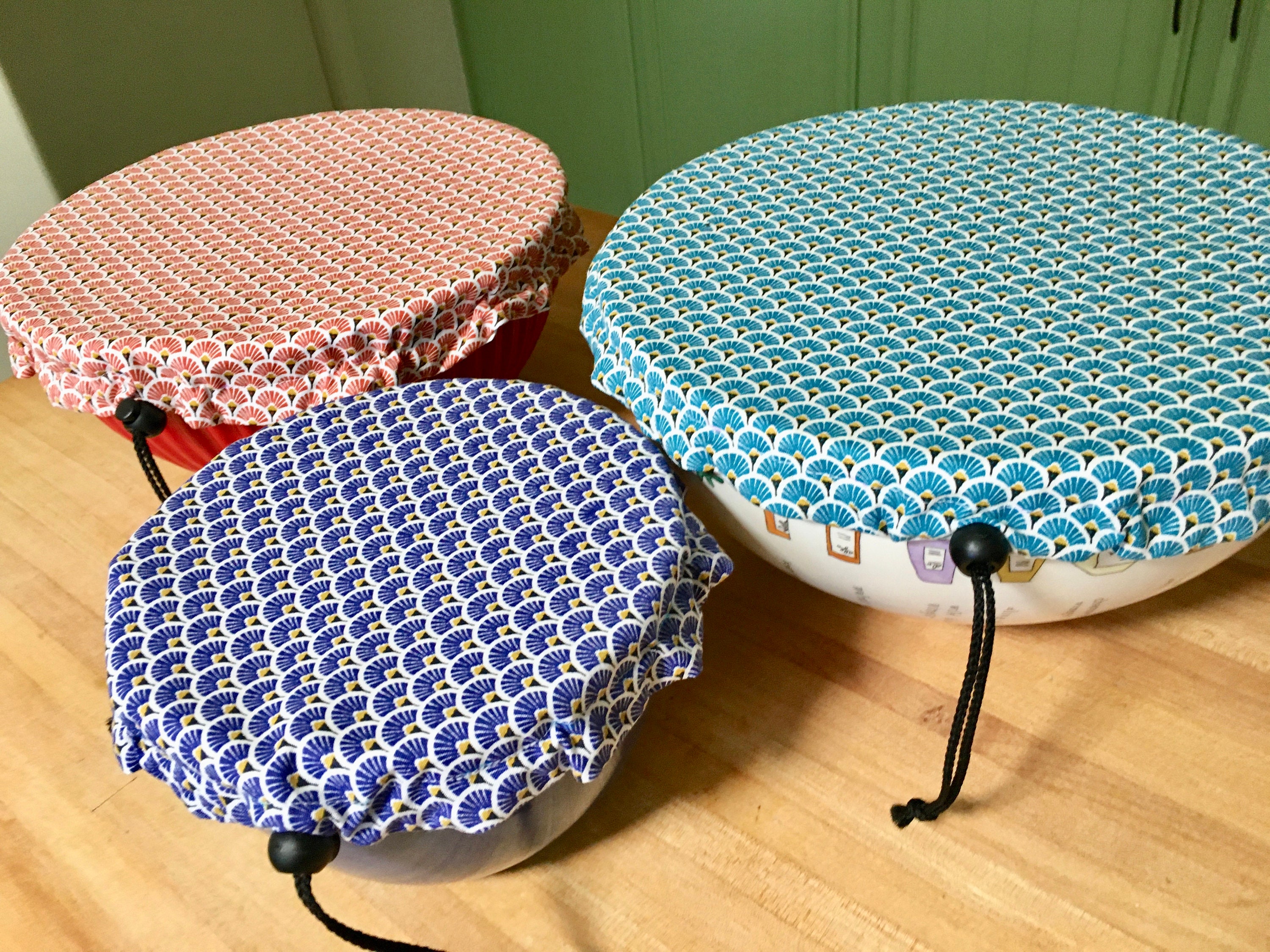 Charlotte Organic Cotton Bowl Cover Adjustable Waterproof - Etsy