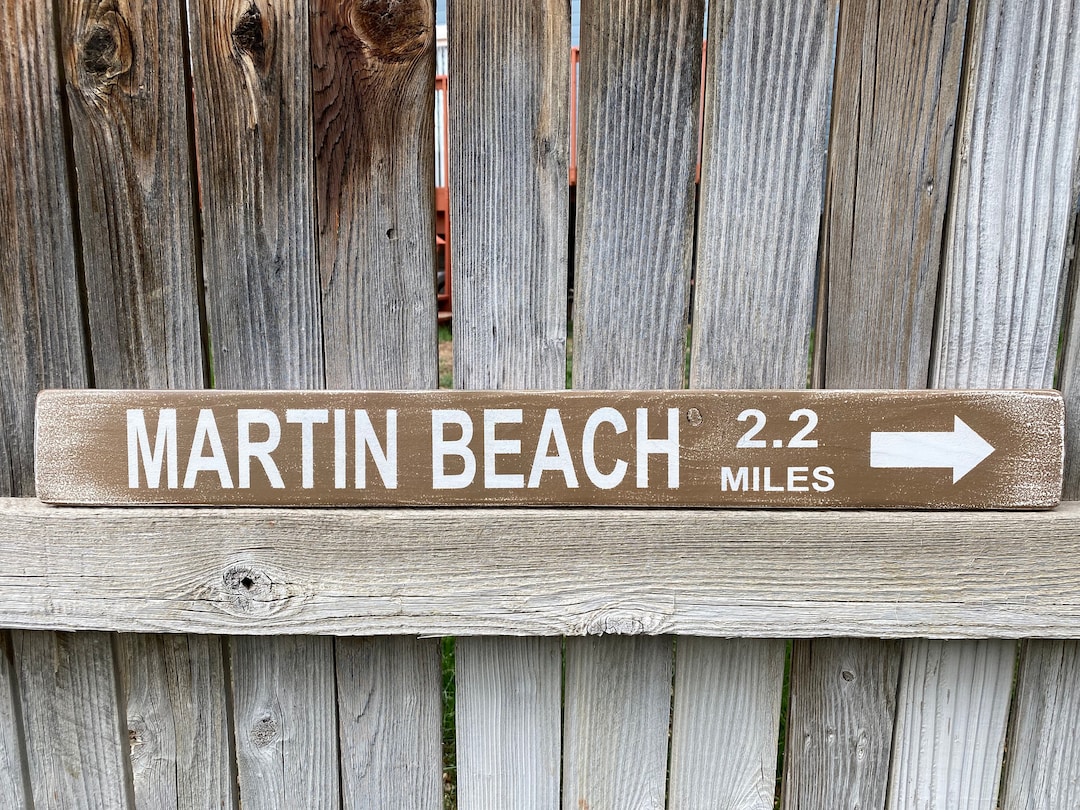 Personalized Rustic Hiking Trail Signs, Custom Beach Sign, Personalized ...