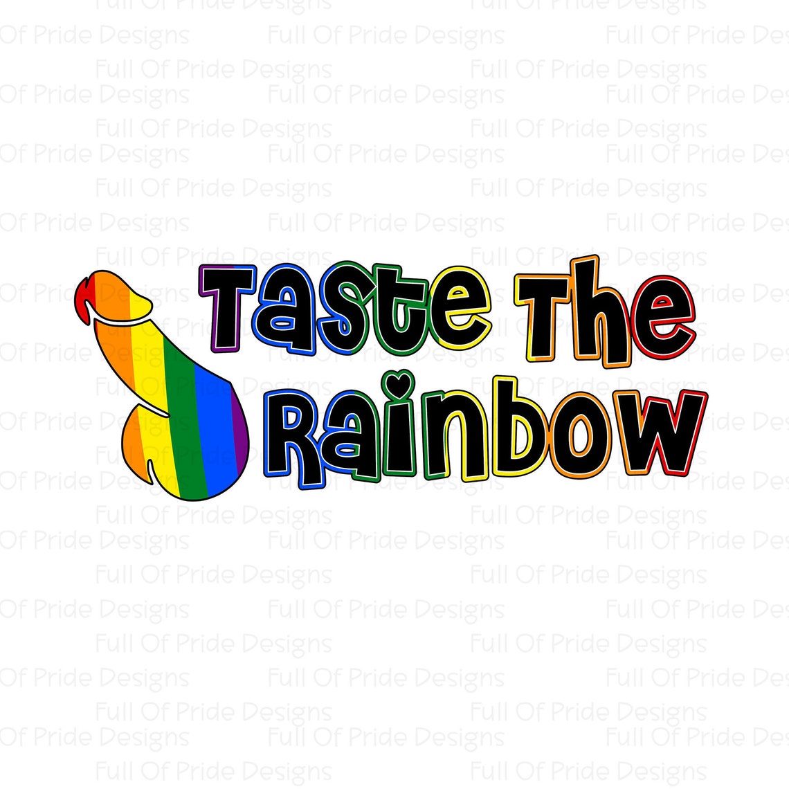 Taste the Rainbow Design - Cut File Svg, T-shirt, Mug, LGBT, Pride ...
