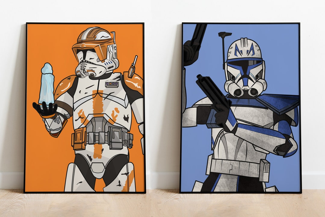 Star Wars Clone Wars the Commander Set - Etsy