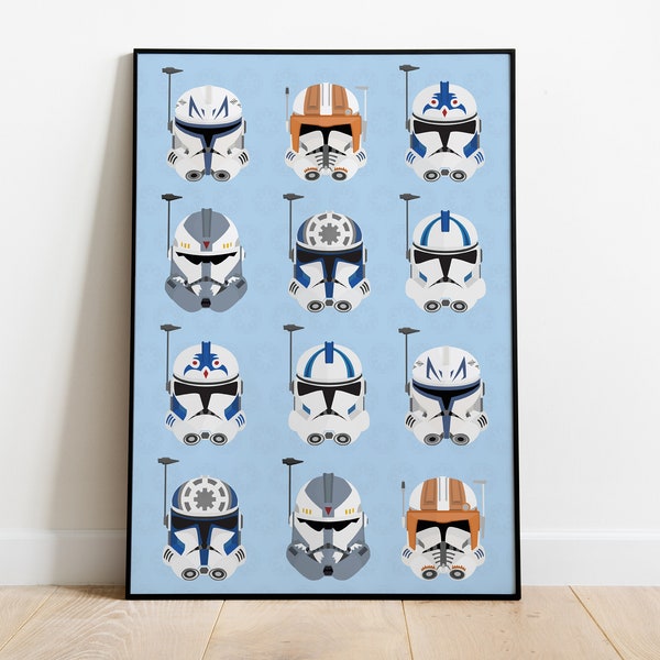 Clone Wars Poster - Etsy