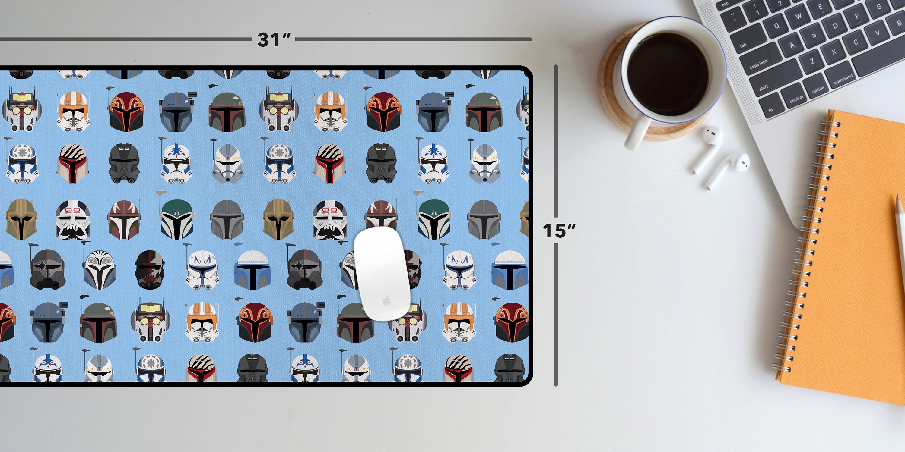 Star Wars Clone Wars Gaming Mat - Etsy