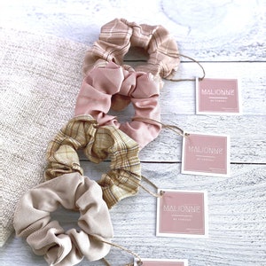 Clueless Inspired Plaid Scrunchies Checkered Scrunchies Scottish Style ...