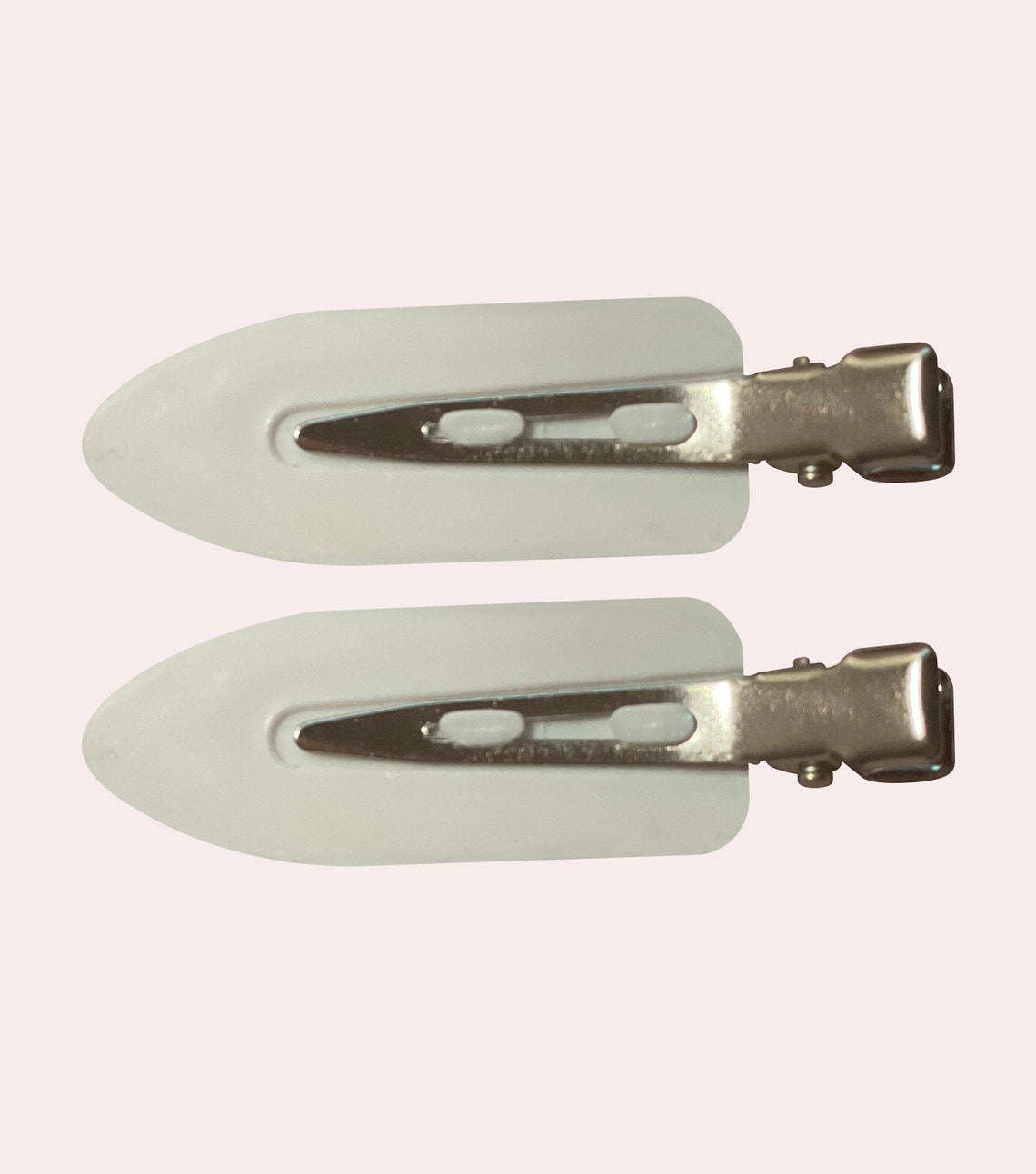 Creaseless White Hair Clips Setting Clips No Crease Hair - Etsy