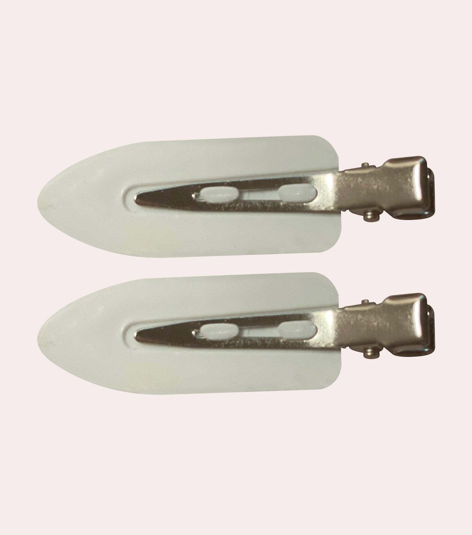 Creaseless White Hair Clips Setting Clips No Crease Hair - Etsy