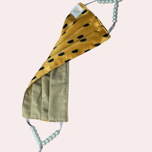 Wild Reversible Face Mask Cheetah Mask Nose Wire Face Mask Pleated Face ...