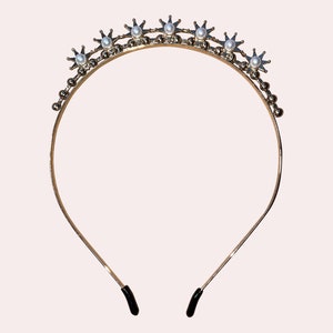 Galactic Headband Celestial Headband Starry Bridal Headband Pearl ...