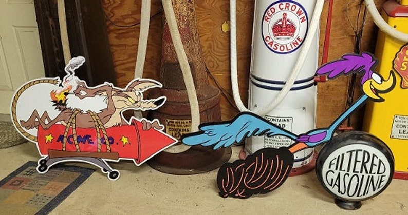 Plymouth Roadrunner Sign Set - Etsy