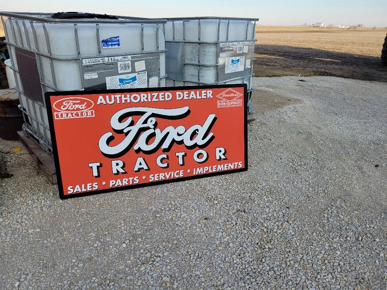 Ford Tractors Equipment Sign - Etsy