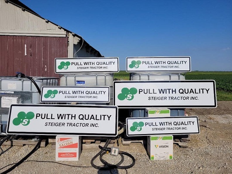 Farm Advertising Sign Steiger - Etsy