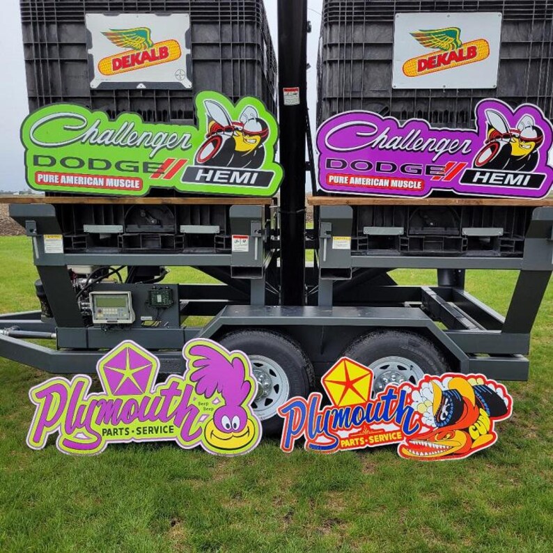 Plymouth Cuda Challenger Mopar Sign - Etsy