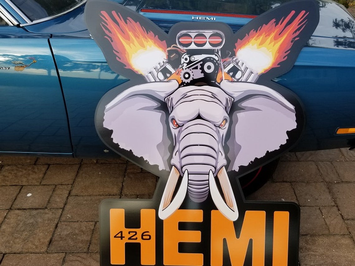 Dodge Plymouth Hemi Mopar Sign - Etsy