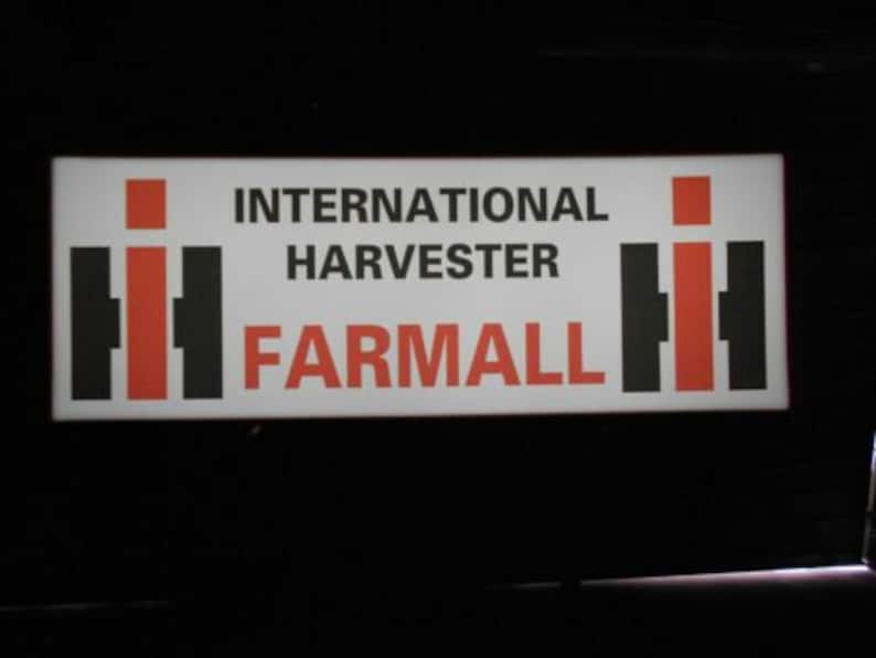 Vintage Style Advertising IH Farmall Tractor Farm Signs - Etsy