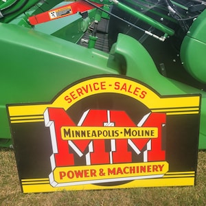Minneapolis Moline Tractor Signs - Etsy
