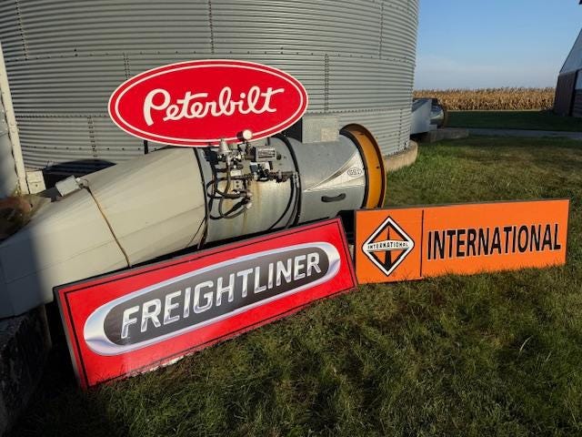 Semi Truck Signs - Etsy