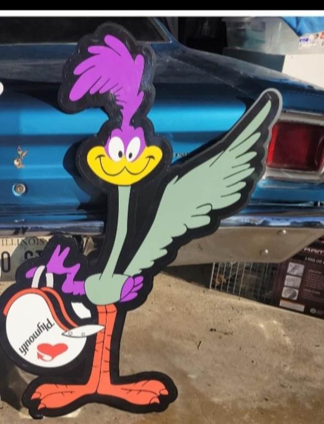 Mopar Roadrunner Sign - Etsy