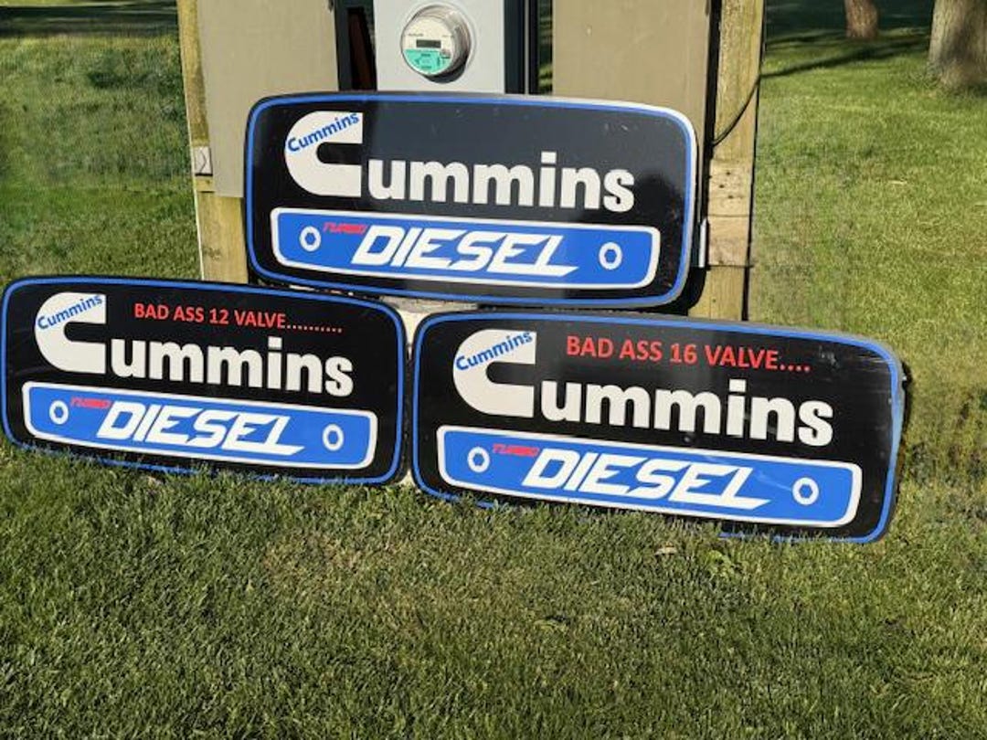 Truck Signs Cummins, Dura Max - Etsy