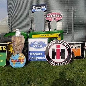 Vintage Style Advertising IH Farmall Tractor Farm Signs - Etsy