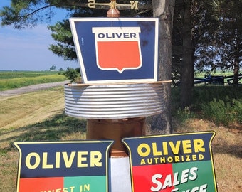 Oliver Finest in Farm Machinery Sign - Etsy